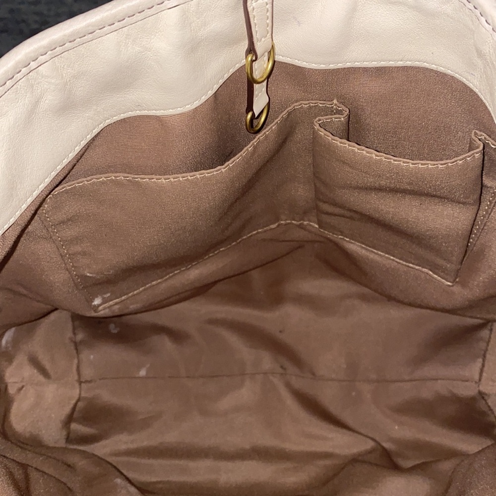 Coach Cream Purse. Rare Vintage - Gem